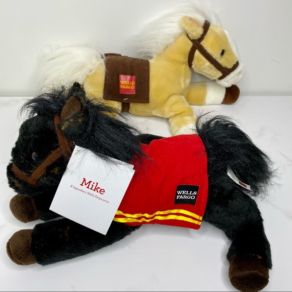 Wells Fargo | Toys | Wells Fargo Collectible Mike And Lightning Ponies ...